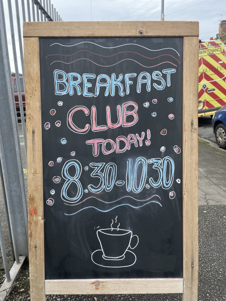 Splott Community Volunteer's Breakfast Club - FareShare Cymru